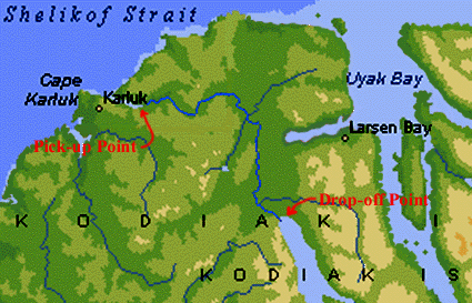 Karluk River, Kodiak Island, Alaska